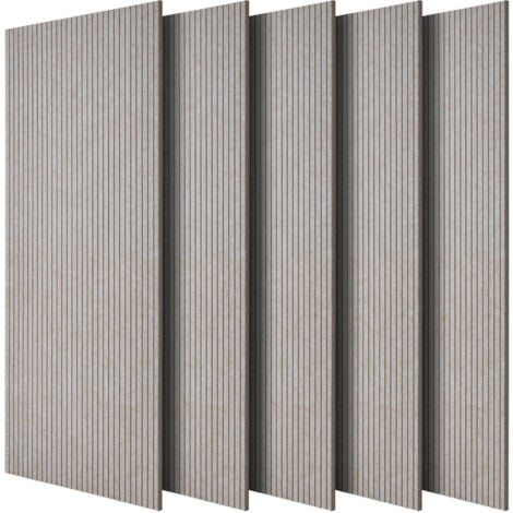 Mophorn 5 Pack Acoustic Panels with Self Adhesive, 47.2 x 23.6 x 0.4 ...