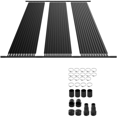 Mophorn Solar Pool Heater, 4 x 24 ft HDPE Pool Heating System - Sturdy ...