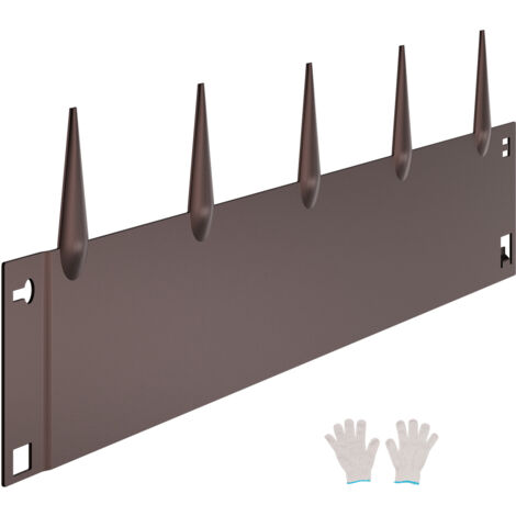 Mophorn Steel Landscape Edging, 5 Pieces 39 x 5 in Rust-Resistant Metal ...