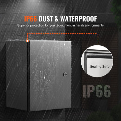 Mophorn Steel Electrical Box, 20x 16x 8, 304 Stainless Steel Electrical ...