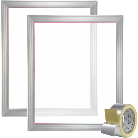 Mophorn Screen Printing Kit, 2 Pieces Aluminum Silk Screen Printing ...