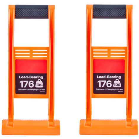 Mophorn Drywall Carrier, 2-Pack Panel Carrying Handles, ABS Plastic ...