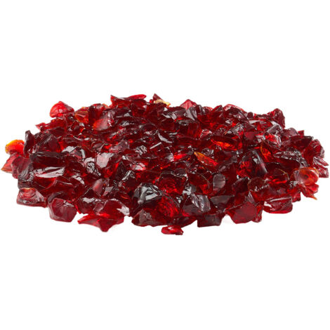 Mophorn 10 LBS / 4.5 KG Reflective Fire Glass, 3/4-Inch / 19.05 mm Heat ...