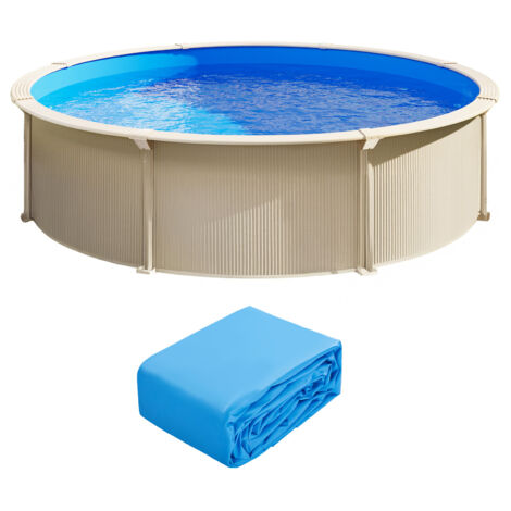 Mophorn Pool Liner, 18ft Round Swimming Pool Liner, Standard Gauge ...