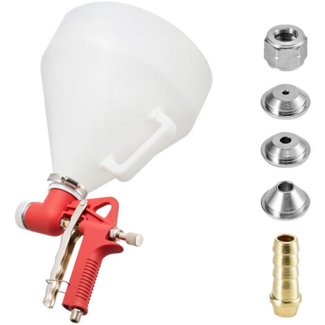 Mophorn Air Texture Spray Gun, 4.5L Hopper Sprayer, Professional ...