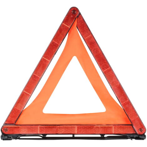 Triangle de rupture Triangle d'avertissement avec carquois rouge