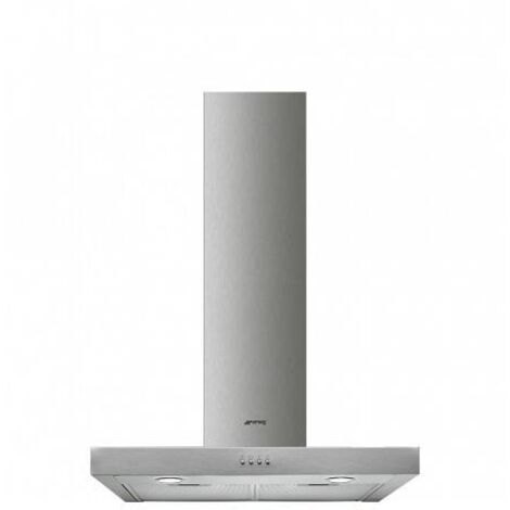 SMEG CAPPA ASPIRANTE A MURO 60CM 180W D LUCE LED INOX KATE600EX
