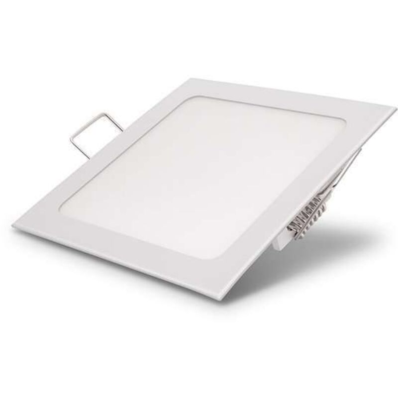 Recesado LED Spot 6W 360lm (48W) White Square 120mmx120mm - Natural ...