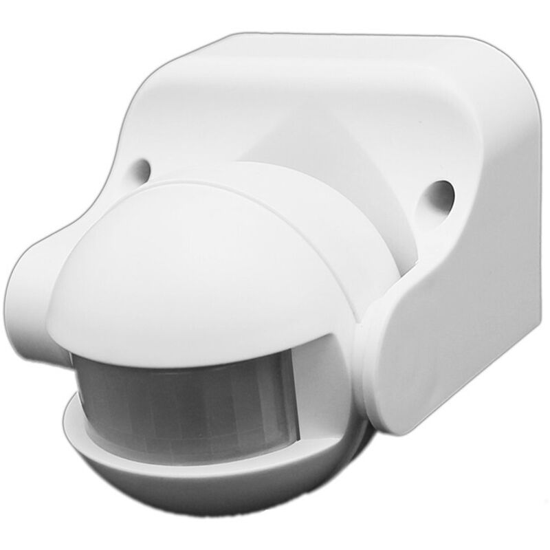 Detector de movimiento LED PIR - IP44 - 12M / 180 ° - BLANCO - Optonica