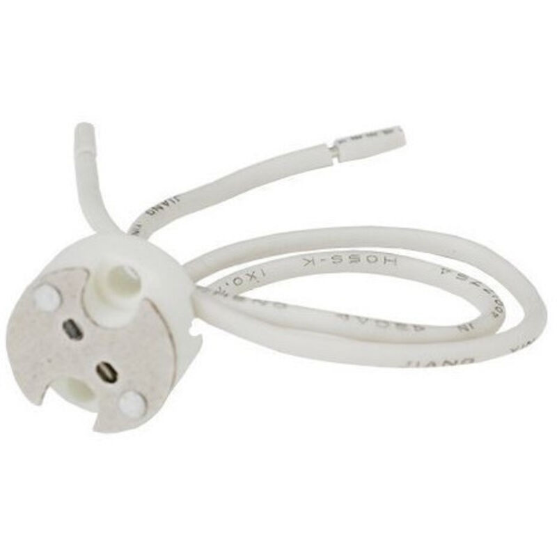 Socket G6.35 - 12V DC socket - 150mm cable - Sección 0.5mm²