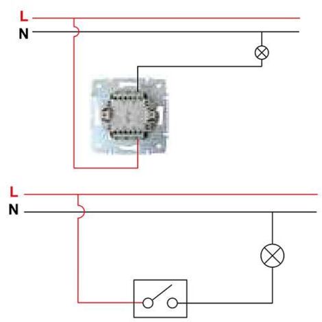 Interruptor simple incorporado con grafito LED LOGI