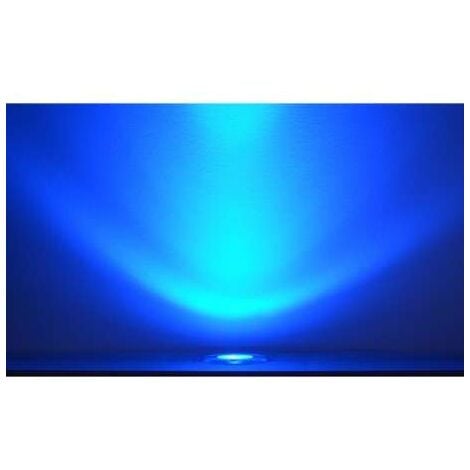 3W Round LED incorporado en Spot Diámetro azul 62mm IP67