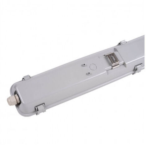 Caja con tubos LED dobles T8 G13 2x22W 4000lm (2x58W) 1500mm IP65 ...