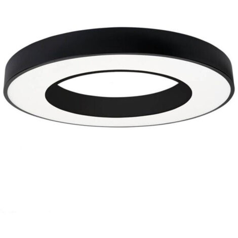36W redondo LED Spot ∅500mm Negro - Natural White 4500K