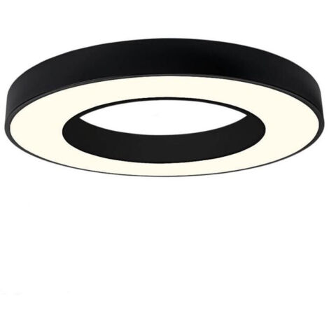 36W redondo LED Spot ∅500mm Negro - Natural White 4500K