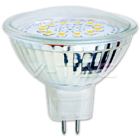 LED Spot Dimmable AC170-240V GU10 6W 450lm (45W) 110° Ø50mm - White Hot ...