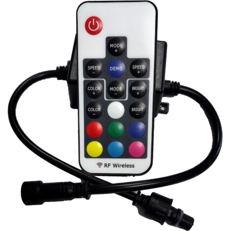 Control remoto RGBW y Radio Frequency (RF)