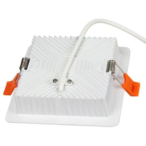 LED Spot 9W 720lm 120° 120mmx120mm White Square - RGB+CCT 064