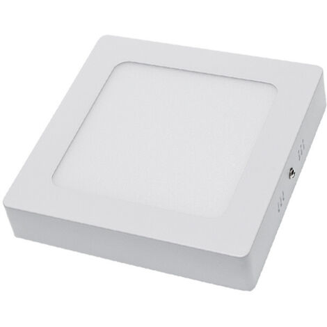 Panel LED cuadrado superficial - 12W - 4500K - 170x170mm - Aluminio