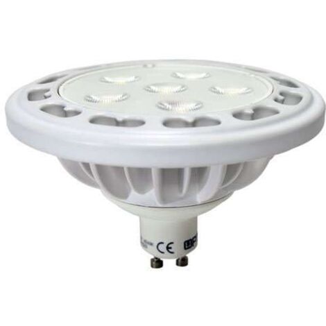 Lámpara LED AR111 GU10 220V 12W 960lm - Luz blanca caliente 2700K
