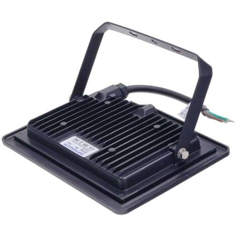 Juego de 5 Focos LED Negros 30W (200W) Impermeable IP65 2400lm - Blanco ...