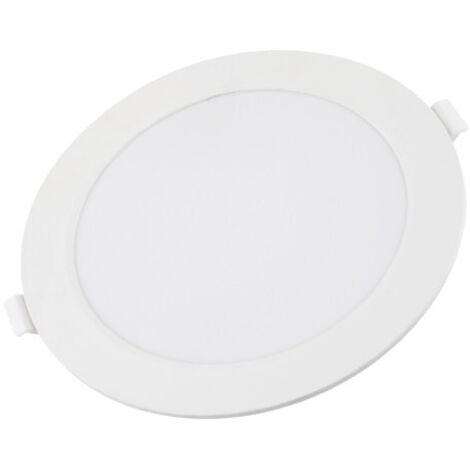 Mini LED panel redondo delgado retroiluminado - 12W - 4500K - 170mm ...
