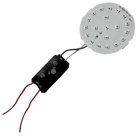 LED SMD 2W 220V 110lm (20W) 120° Ø56mm - Azul