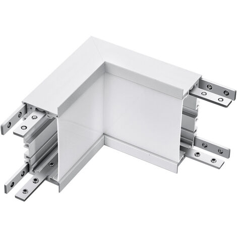 L-Shape Connector White - 8W - 680lm - 4000K - 134x134x35mm - White