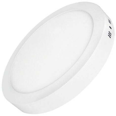 Mini LED panel redondo retroiluminado - 18W - 6000K - 210mm - Día Blanco