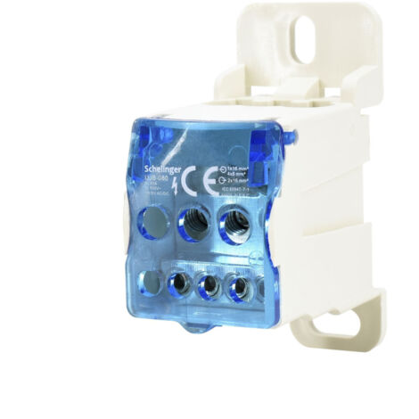 Bloque de distribución modular 7 - Entrada 6-16mm - Salidas 4x2.5-6mm y ...