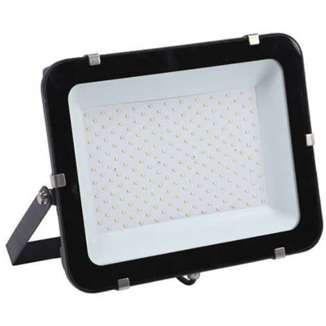 Luz LED 200W (eq 1200W) Negro 24000lm IP65 blanco natural 4500K