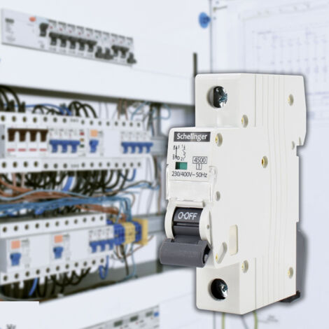 Interruptor de circuito modular de una sola capa 20A - Curve B - 4kV ...