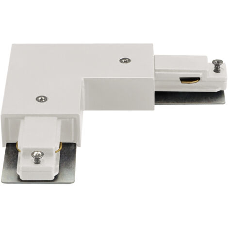 L del conector de riel blanco - PS230V - Aluminio - IP20 - 105x105mm