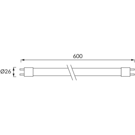 TUBO DE TUBO T8 PRO - 10W - 600mm - White 4000K - 1508LM - G13