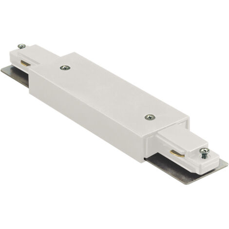 Conector de riel blanco PS230V I - Aluminio - 220-240V - IP20 - 174x36mm