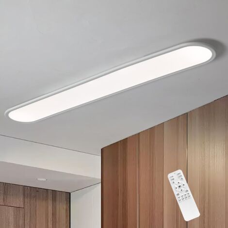Ganeed LED Ceiling Light Dimmable Modern Linear Ceiling Lamp 120cm ...