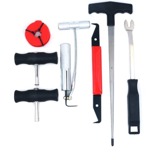 7 Pièces Outil de Retrait de Pare-Brise, Kit d'Outils de Dépose de Pare ...