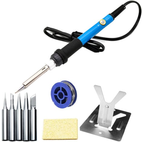 Fer a Souder Kit, 60W Fer à Souder Etain de Précision avec Température Réglable 200480 ...