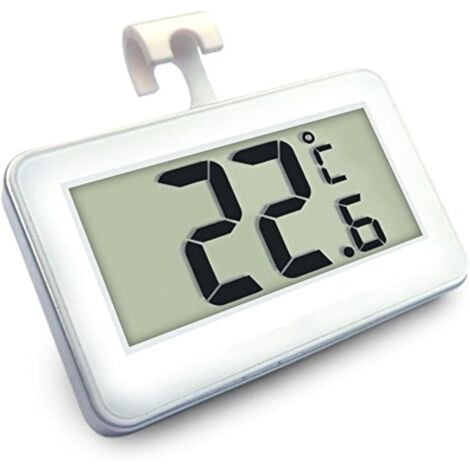 Thermomètre Numérique pour Réfrigérateur, Mini Digital LCD Thermomètre, Température -20 à 60°C ...