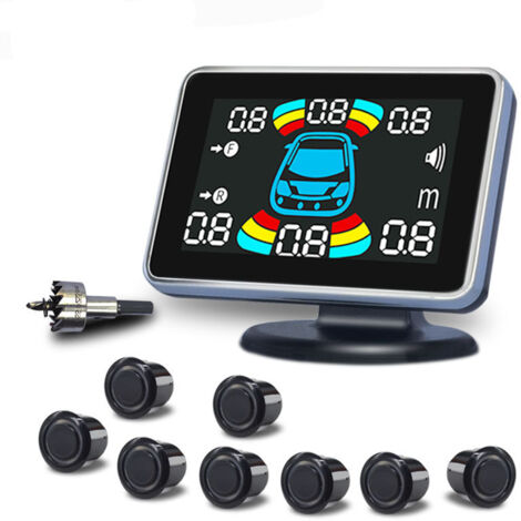 Capteur de Stationnement de Voiture,8 capteurs de Stationnement,Radars ...
