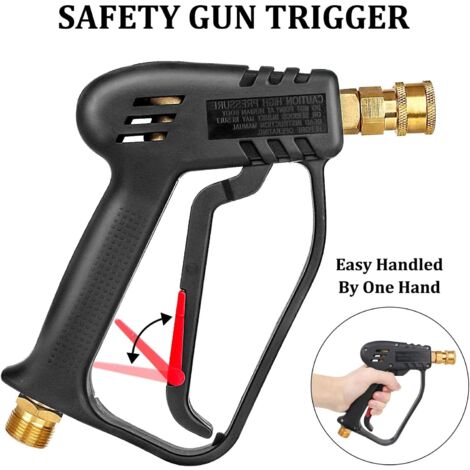 4000 PSI Pistolet de Nettoyeur Haute Pression avec 5 Buses de Pulvérisation Interchangeables ...