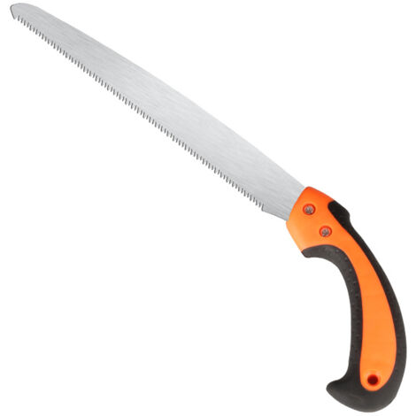 Scie à élaguer pour bois vert, Lame rétractable, Grandes dents, Coupe tirante, Longueur de lame ...