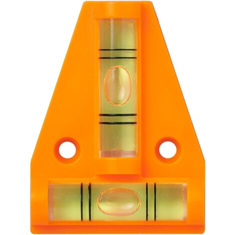 Triangle Level with Magnet, Orange