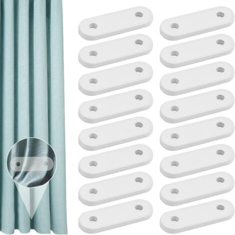 20 Pièces Poids Plomb pour Rideaux, 28g Plomb Rideau, Poids Rideau ...