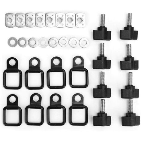 Fixation à Retrait Rapide Hard Top Kit de Fixation pour vis à Pouce ...