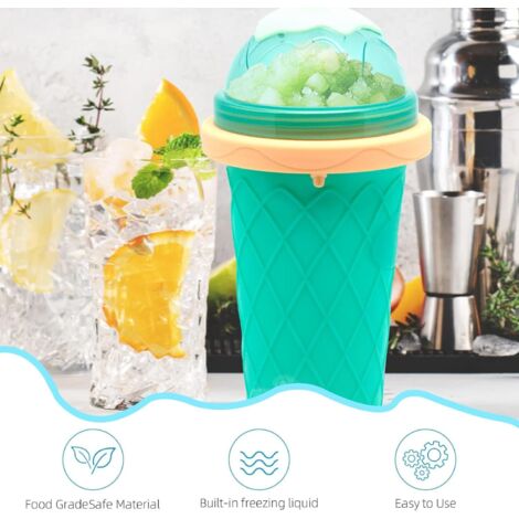 Slushy Cup,Slush Ice Maker,Homemade Smoothie Cup,Smoothie Pinch Ice Cup ...