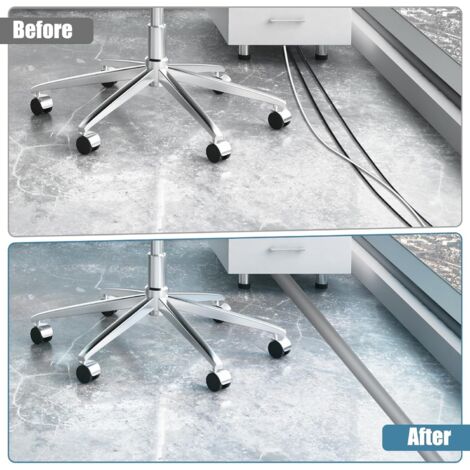 Passe Cable Sol Cache Fil Électrique Sol Auto-Adhésif 3cm5M Petit Canal ...