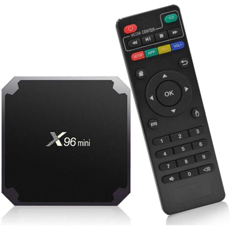 X96 Mini Android TV Box Lecteur Multimédia de Diffusion en continu Android 11.0/Boîte TV 4K avec ...