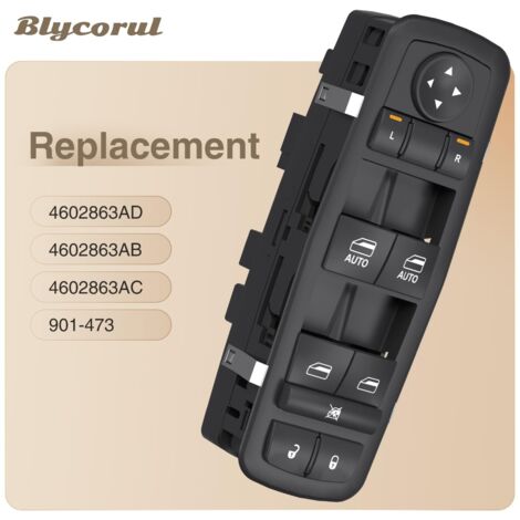 Commutateur de vitre électrique côté conducteur - 9 broches + 3 broches ...