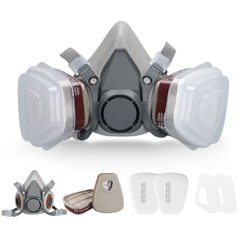 Maschera facciale riutilizzabile – Maschera respiratoria semi-chiusa ...